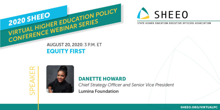 SHEEO Virtual Higher Education Policy Conference Webinar Series | SHEEO